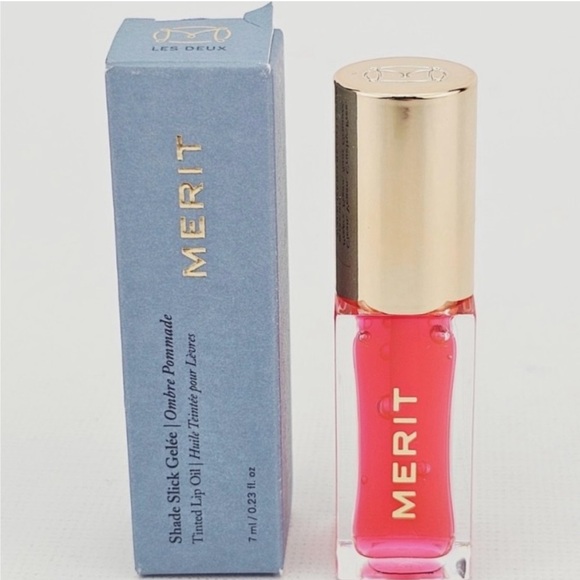 Merit | Makeup | Merit Shade Slick Tinted Lip Oil Les Deux | Poshmark